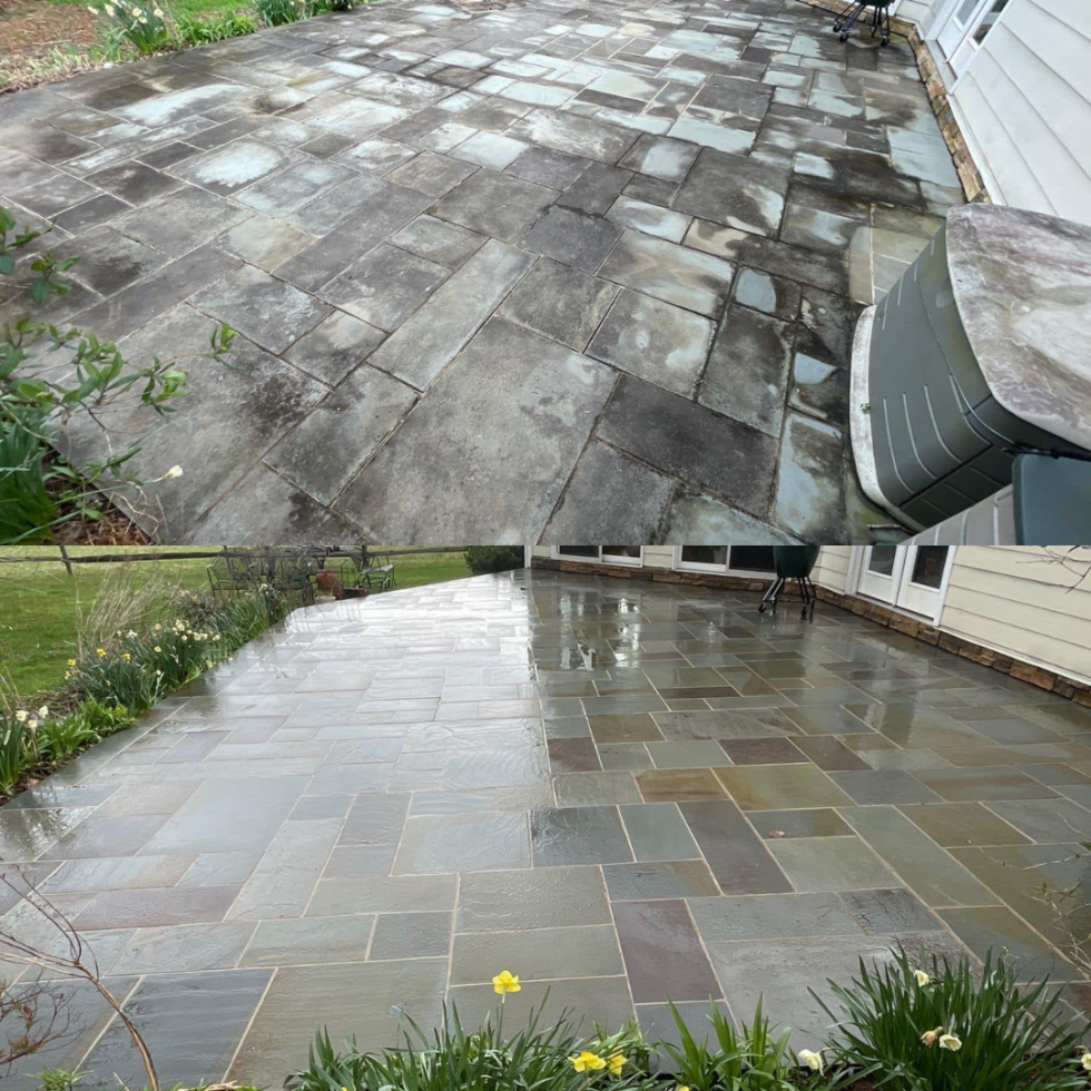 Pressure Washing Studs With Suds Columbia, MD